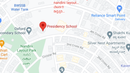 Location – Presidency Early Years